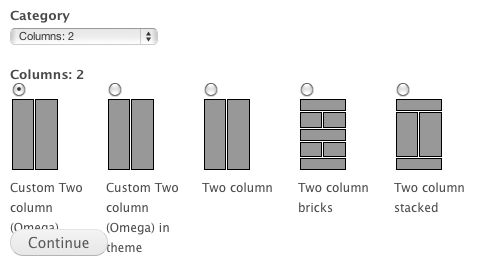 Custom grid panels layout with Omega theme - Ivan Zugec