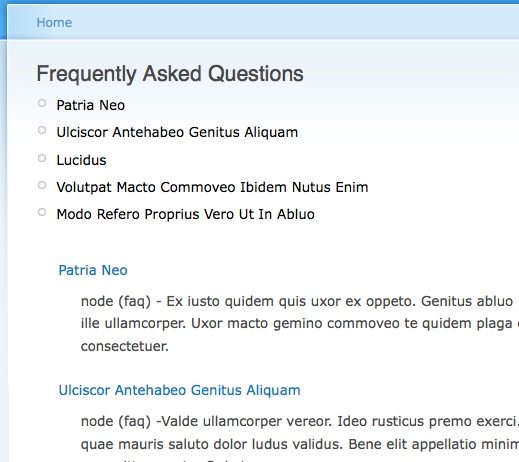 Using FAQ module - Ivan Zugec