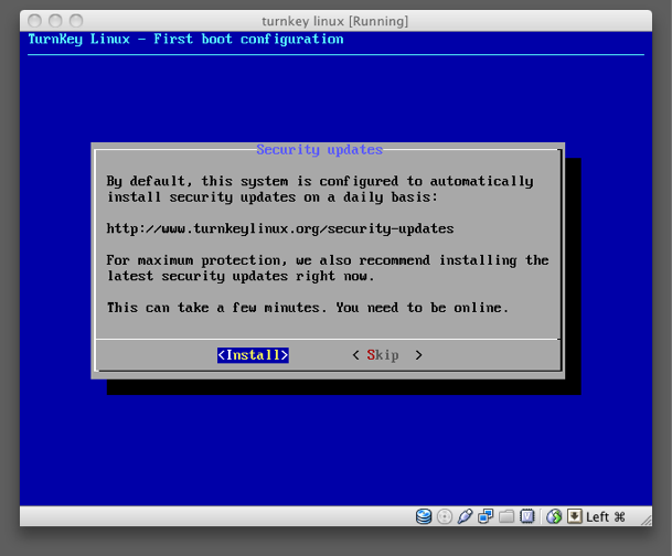 Use TurnKey Linux with VirtualBox 4 on mac - Ivan Zugec