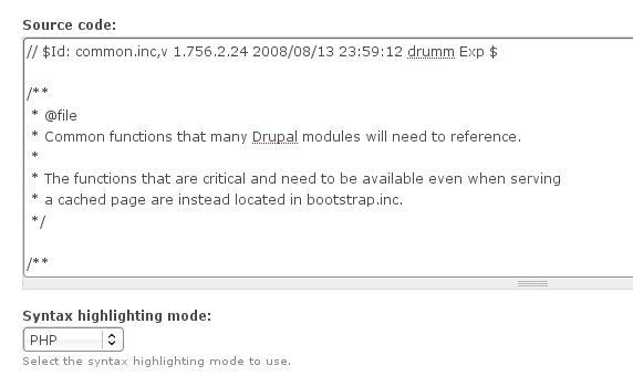 GeSHi Filter on Drupal 6 - Ivan Zugec