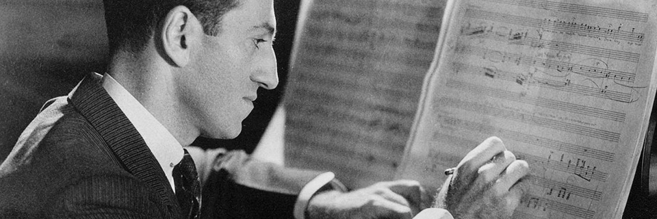 George Gershwin…The World Renowned Pianist And Composer Of Jazz ...