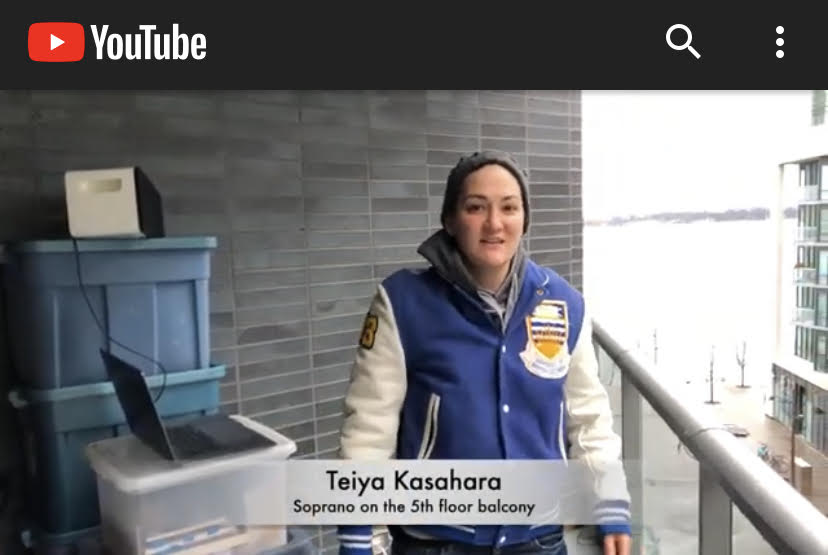An opera classic sung by Teiya Kasahara as part of their YouTube series ...