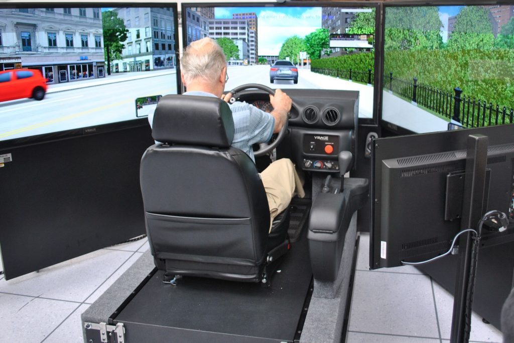 Glenrose Rehab hospital Driving Simulator. - CARP