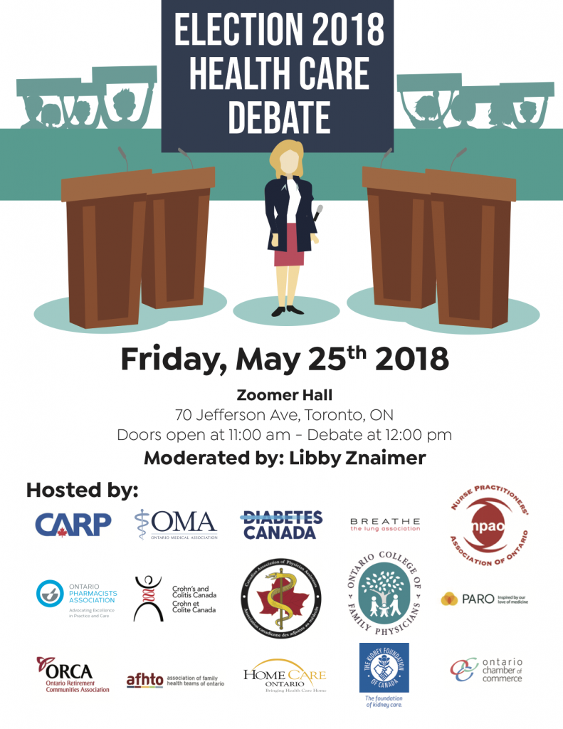 Ontario Election Health Care Debate - CARP