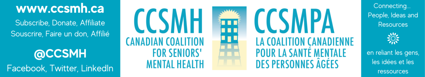 Canadian Coalition for Seniors' Mental Health Survey - CARP Canadian Coalition for Seniors' Mental Health Survey - CARP