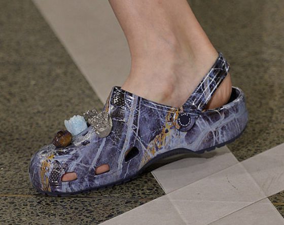 Crocs Make A Chic Comeback On Designer Runway - Everything Zoomer