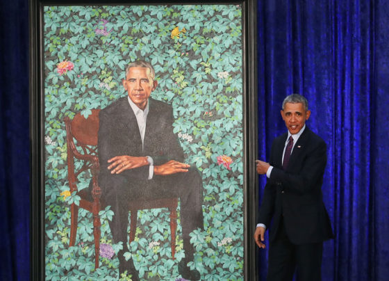 The Obama’s Invoke Grandparents, Grey Hair at Official Portrait ...