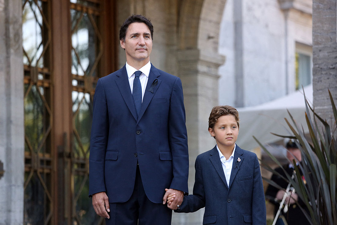 Prime Minister Justin Trudeau Assumes a New Role — Single Dad, Just ...