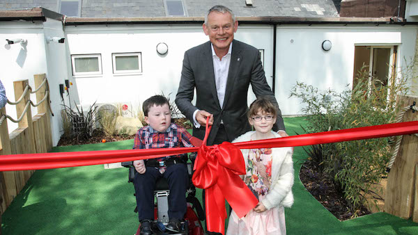Martin Clunes Helps Open Children’s Hospice - Vision TV Channel Canada