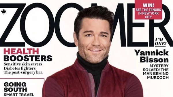 Yannick Bisson: Columbo Influenced Detective Murdoch - VisionTV