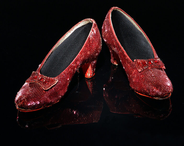 MAN CHARGED WITH STEALING RUBY SLIPPERS FROM 'THE WIZARD OF OZ'