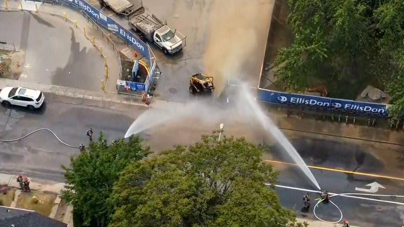 SIGNIFICANT GAS LEAK CAPPED NEAR MICHAEL GARRON HOSPITAL