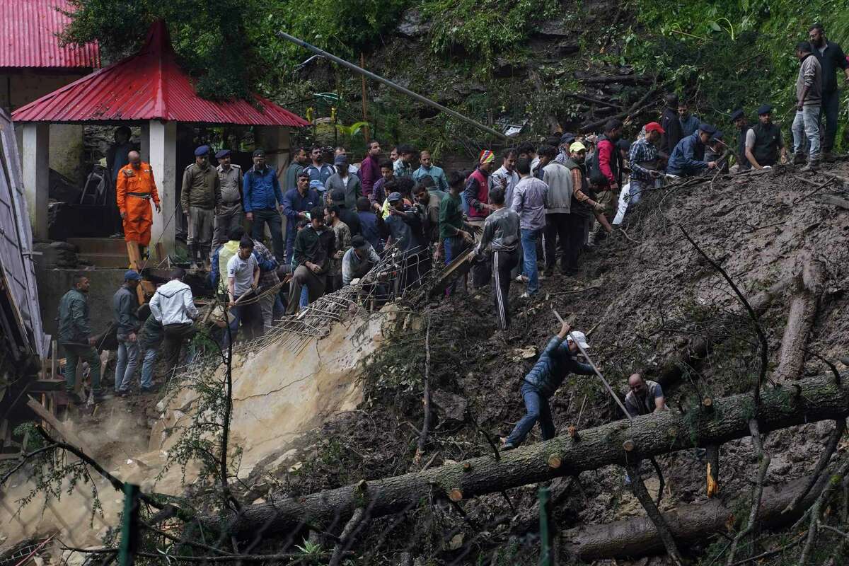 AT LEAST 33 DEAD AS HEAVY RAINS TRIGGER FLOODS AND LANDSLIDES IN INDIA'S HIMALAYAN REGION