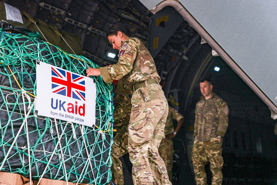 BRITISH TROOPS MAY BE TASKED WITH DELIVERING AID TO GAZA