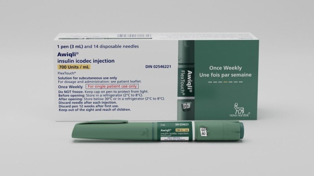 ONCE A WEEK INSULIN AVAILABLE IN CANADA FOR TYPE 2 DIABETES JUNE 30TH