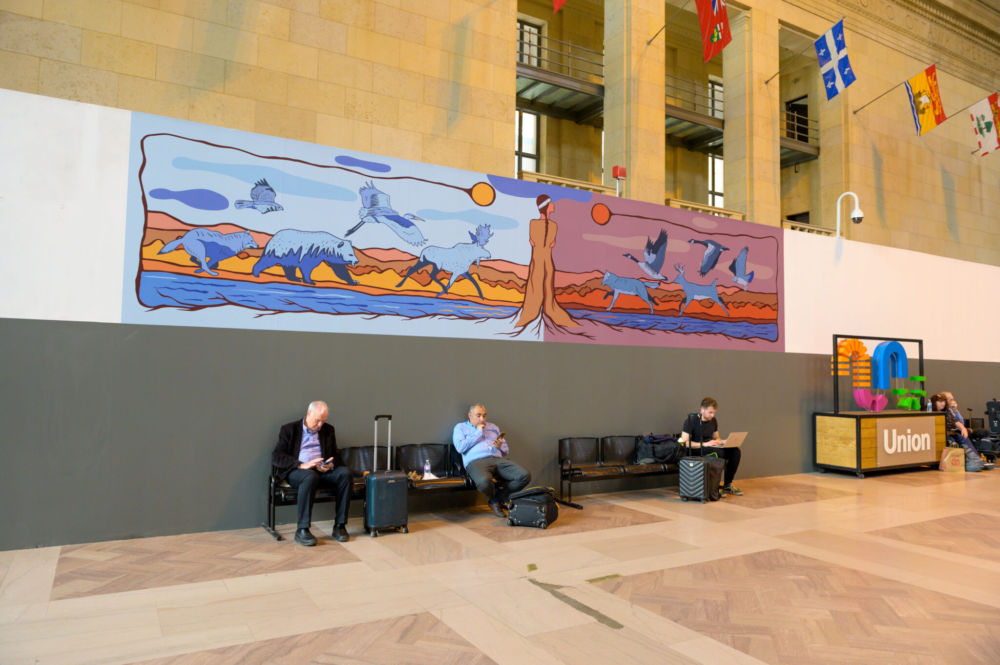 ART INSTALLATION 'ALL BEINGS CONNECTED' DISPLAYED IN TORONTO'S UNION ...