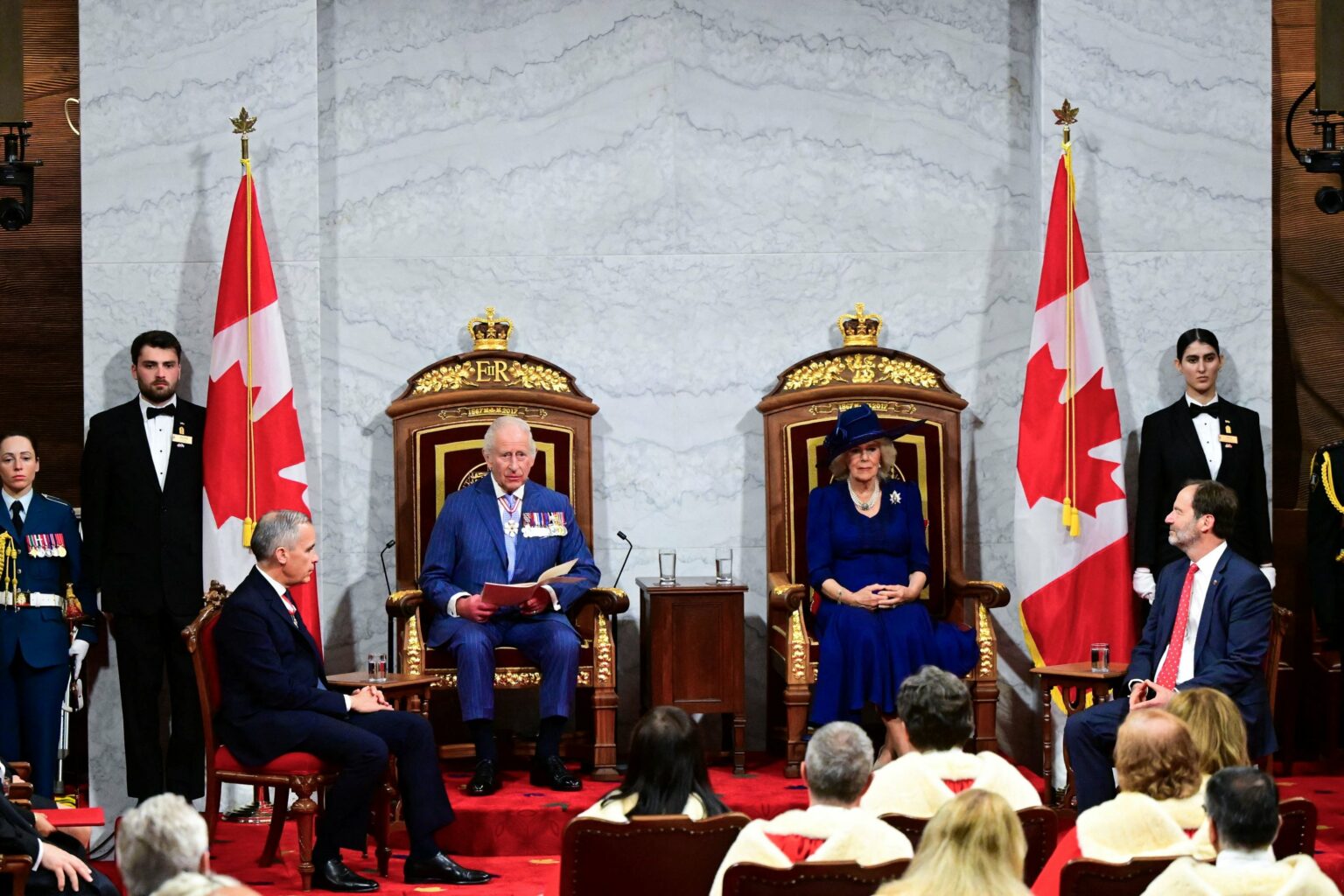 THRONE SPEECH BY KING CHARLES III UNDERSCORES CANADA'S SOVEREIGNTY